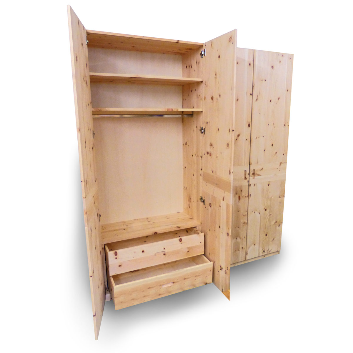 Zirben-Kleiderschränke - OrthoDorn